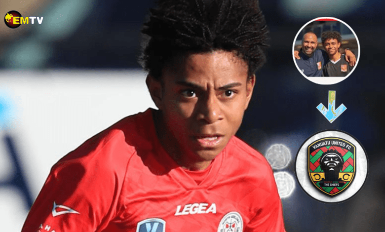VANUATU UNITED FC SIGNS PNG INTERNATIONAL RAYMOND DIHO — EMTV ONLINE